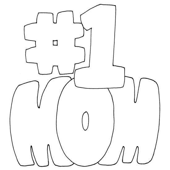 Online coloring pages Coloring page Mom No 1 I love you, Download print ...